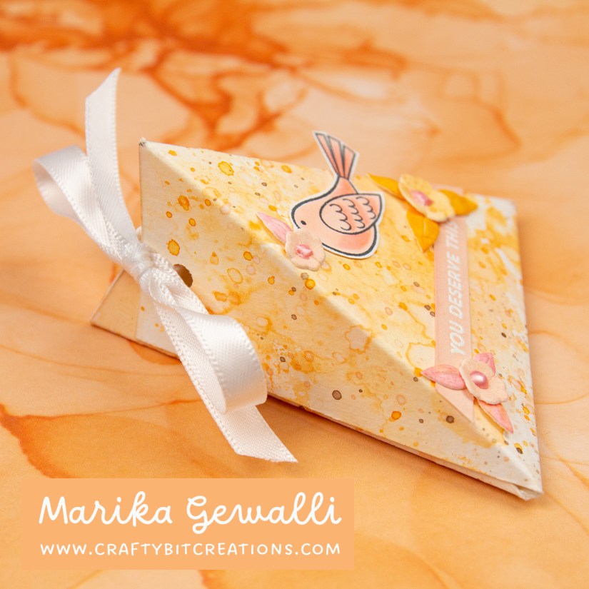 Mini Triangle Box Tutorial | You Deserve This – Craftybit Creations