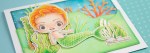 Merman Scene Card Tutorial – Under the Sea Bundle – Craftybit Creations