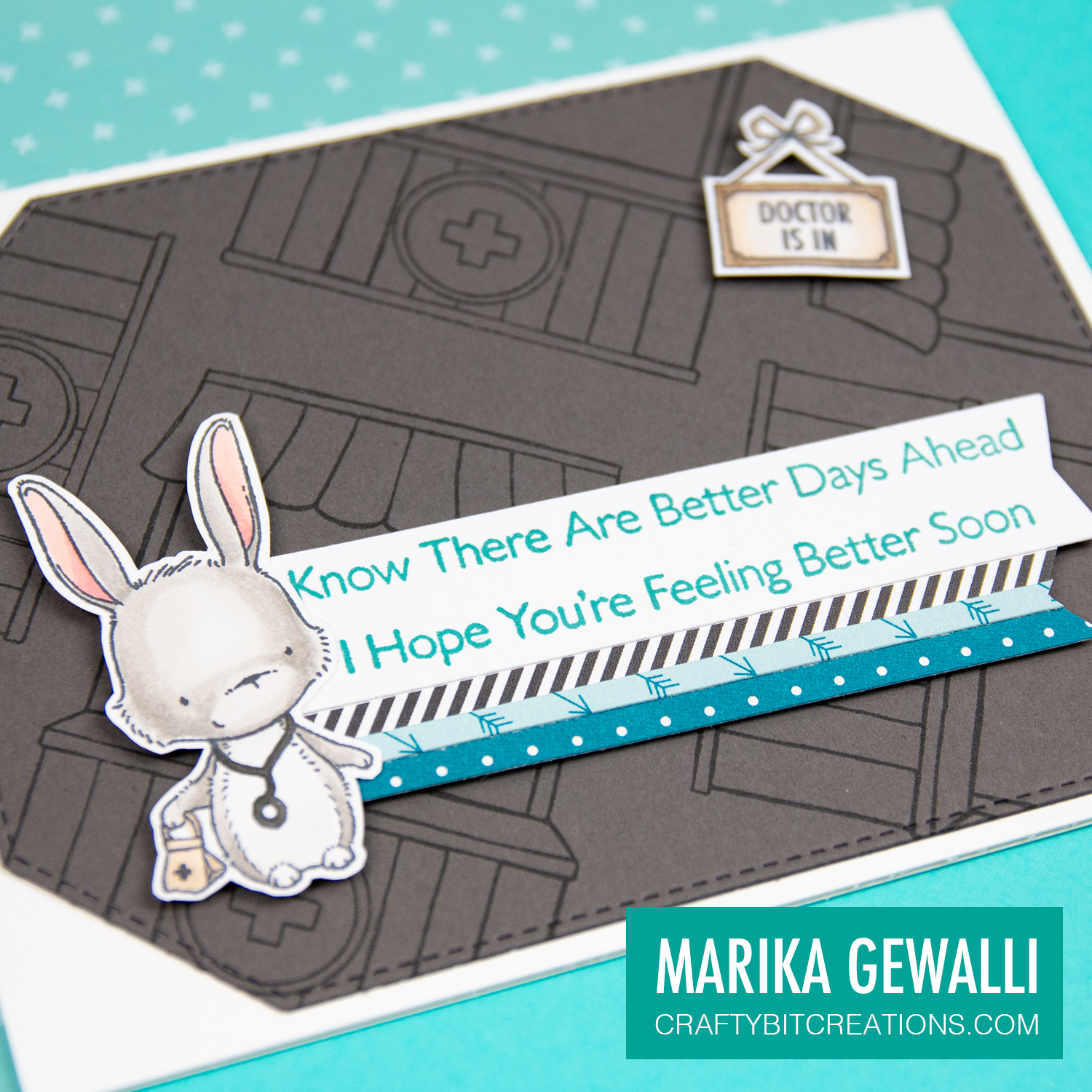 Get Well Soon | Masculine Card – Craftybit Creations