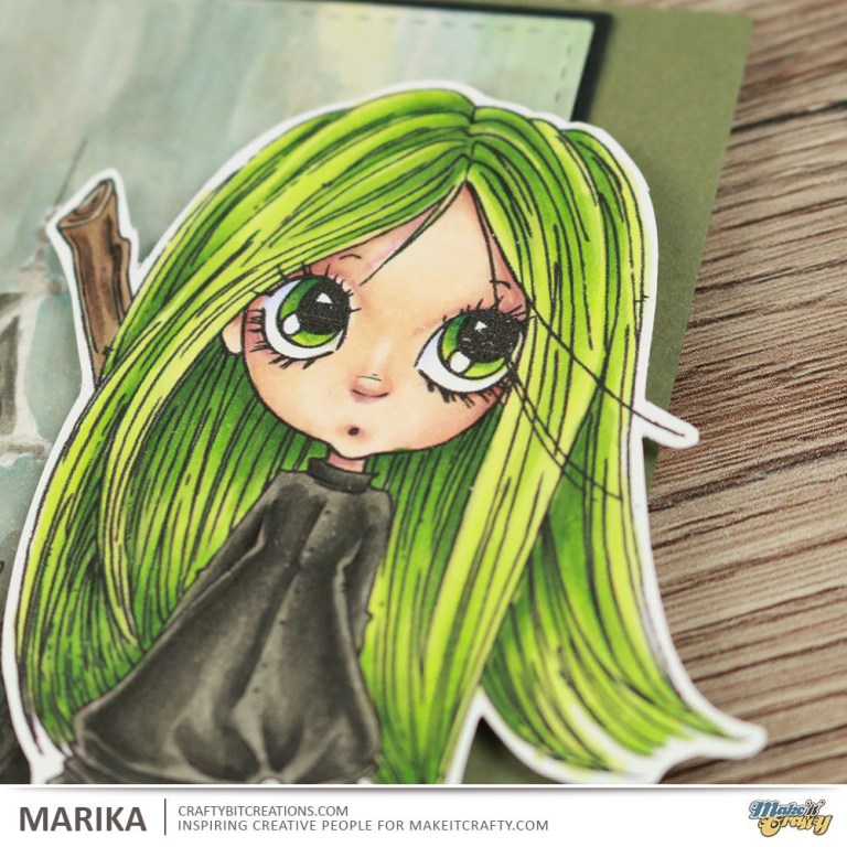 Elphaba Wishing You A Happy Halloween – Craftybit Creations