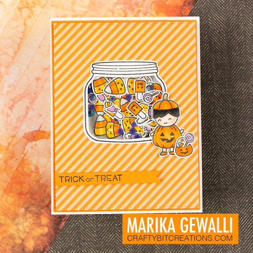 Trick Or Treat | Cut-Out Shaker Card – Craftybit Creations