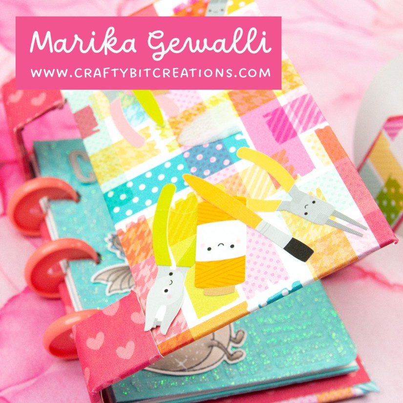 Disc Bound Art Journal + 2 Layouts – Craftybit Creations