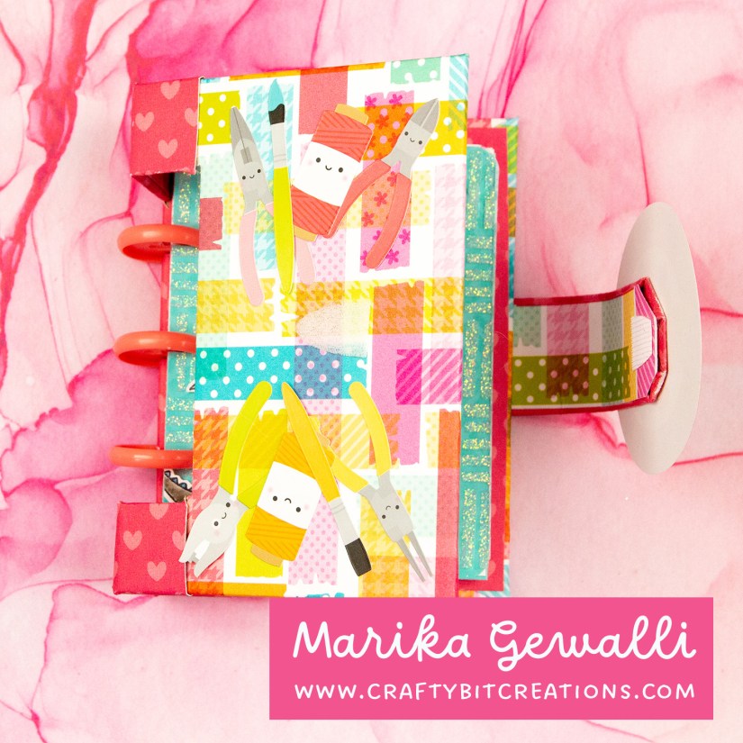 Disc Bound Art Journal + 2 Layouts – Craftybit Creations