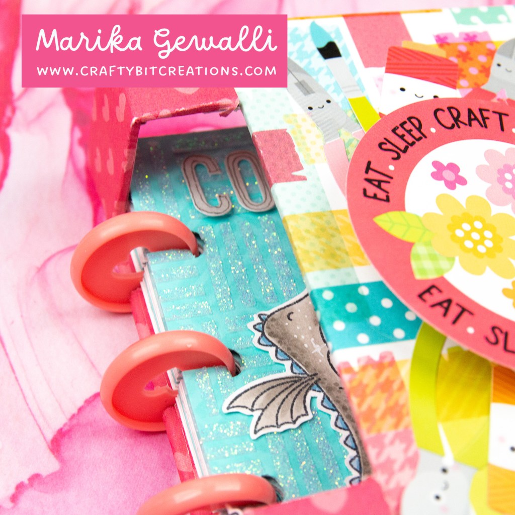 Disc Bound Art Journal + 2 Layouts – Craftybit Creations